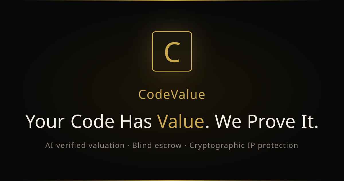 Code Marketplace — Buy and Sell Verified Source Code · CodeValue